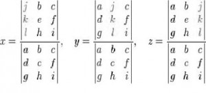 Regla de Cramer | La Guía de Matemática